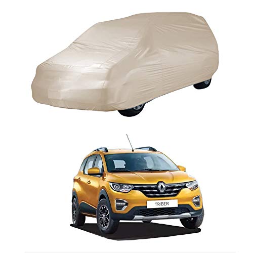 MP WEATHER WEAR Car Body Cover for Renault Triber RXE with Antina and ...