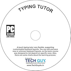 TechGuy4u Typing Tutor Software : Amazon.in: Software