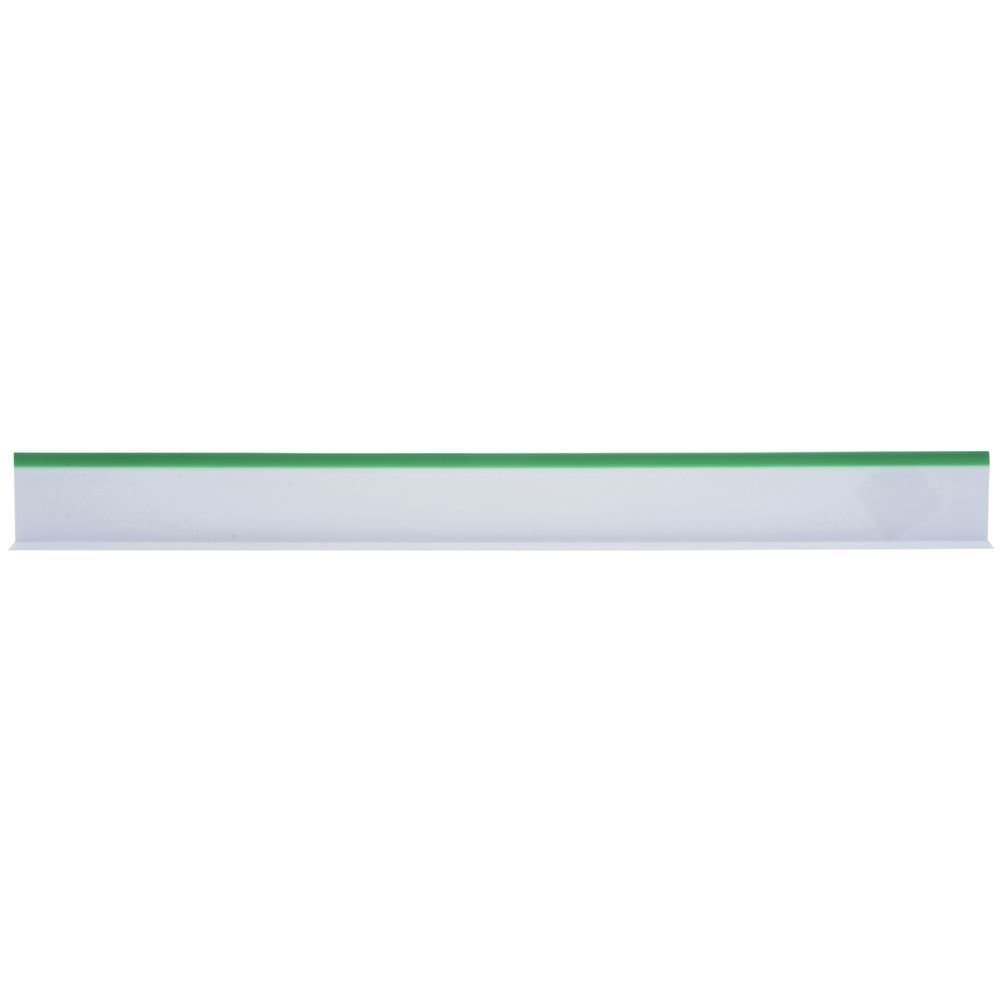 Amazon.com: Produce Divider White with Green Trim Plastic Shelf Divider ...