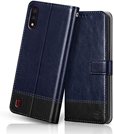 Pikkme Samsung Galaxy M01 Flip Case Leather Finish | Inside TPU with ...