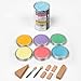 Colorfin PanPastel Ultra Soft Artist Pastel 9ml 6 kg-Pearlescent, 14 ...