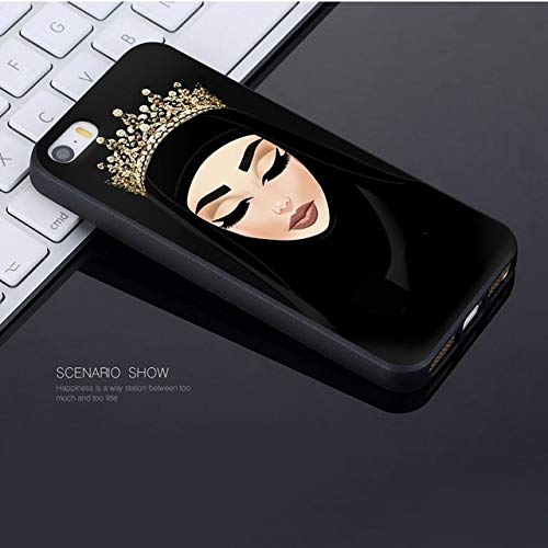 Buy Black Muslim Hijab Girl iPhone 6 Plus Sized Case, Bigger Screen ...