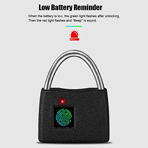 Xyxiaolun Backpack Locks Zipper, Smart Luggage Lock USB Recharge ...