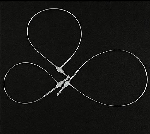 Kang Yuan 1000pcs 5 Snap Lock Pin Security Loop Plastic | Desertcart UAE