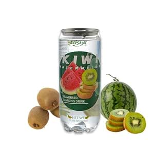Amazon.com: Elisha Sparkling Water Kiwi Watermelon Flavor - 350ml Can (Pack of 3) | INTERCART ...