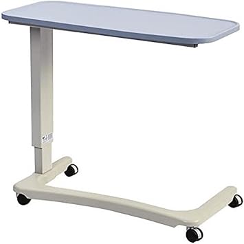 NRS Healthcare EasyLift Overbed / Over Chair Table Modern Blue N43577 ...