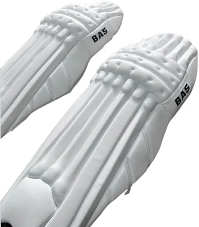 Buy BAS Players Edition Black Batting PAD White (Men Size) Online at ...