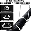 JIAWANSHUN 200-600mm HDPE Corrugated Pipe Tensioner, Manual Docking ...