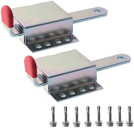 Amazon.com: 2 Pack Heavy Duty Rolling Garage Door Locks, Inside Garage ...