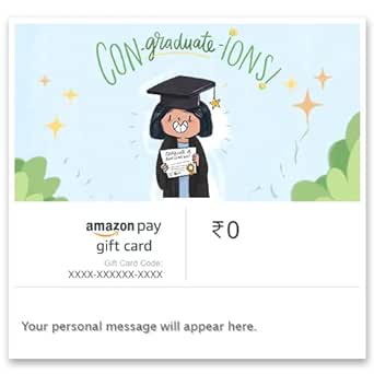 Amazon Pay Gift Card - Congratulation & Celebration (Digital) : Amazon ...