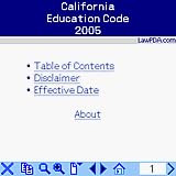 Amazon.com: California Education Code 2005 downloadable Software