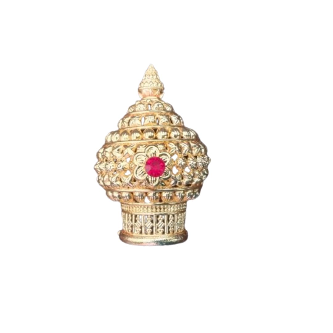 Traditional Amman Kireedam | Handmade Goddess Crown | Temple Jewelry ...