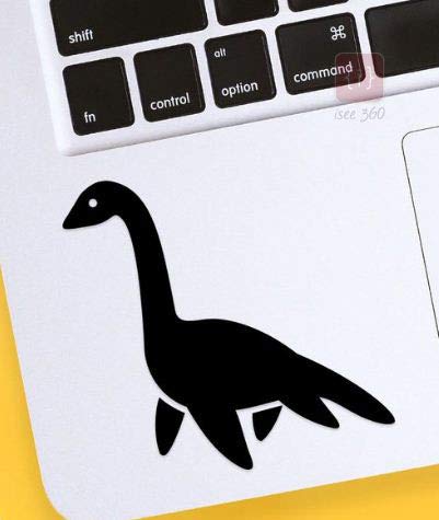 ISEE 360® Nessy Laptop Touchpad Vinyl Decal Sticker Black Size LX H 7 ...