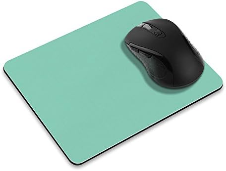 Amazon.com: FINCIBO Non-Slip Rectangle Mousepad, Solid Green Mouse Pad ...