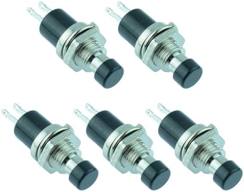 5 x Red On(Off) Miniature Momentary Push to Break Switch SPST : Amazon ...