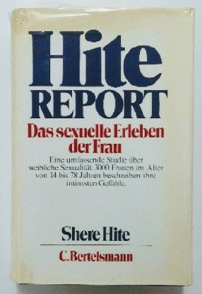 Amazon.com: The Hite Report : A Nationwide Study of Female Sexuality ...