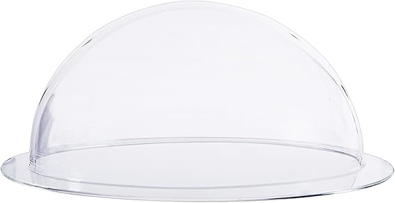 HMF 46720 Acrylic Half Sphere with Acrylic Edge and Hood for DIY ...
