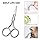 Amazon.com: AsonTao Small Scissors With Round Tip Design - Professional ...