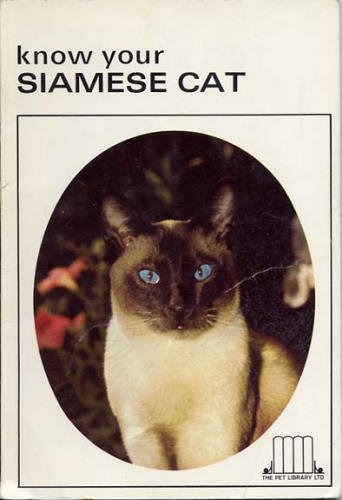 Know Your Siamese Cat: Schneider, Earl (editor): 9780878266050: Amazon ...