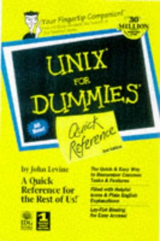 Unix for Dummies Quick Reference: John R. Levine: 9780764503016: Amazon ...