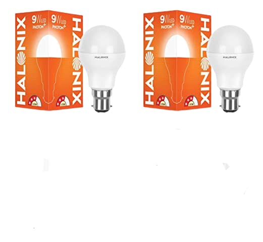 Photon Plus Base B22 9-Watt LED Bulb (Cool Day Light) - Pack of 2 ...