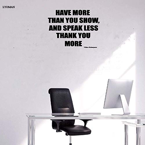 LYOMAN® HAVE MORE THAN YOU SLOW, AND SPEAK LESS THANK YOU MORE ...