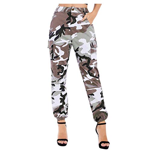 Faszinierend Cargohose Camouflage Damen Ebenbild
