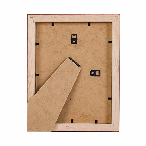 Wall Space 8×6 Red Frame | Dark Red Photo Frame 8 x 6 inches | 8×6 Red ...