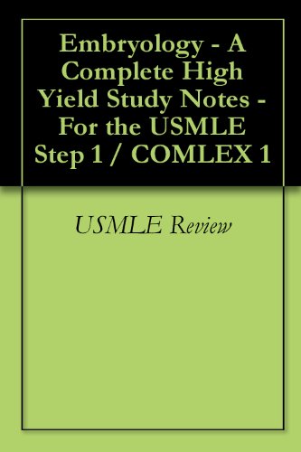 Embryology - A Complete High Yield Study Notes - For the USMLE Step 1 ...