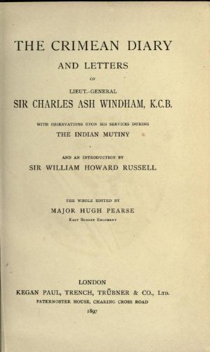 Amazon.com: The Crimean diary and letters of Lieut.-General Sir Charles ...