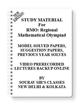 RMO Regional Mathematical Olympiad (Set of 4 books) FOR 2025 Study ...