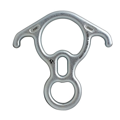 Snapklik.com : 50 kN Rescue Figure 8 Descender - Stainless Steel Belay ...