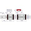 Amazon.com: Pangocho CNC Rails MGN15H Linear Sliding Guide Block CNC ...