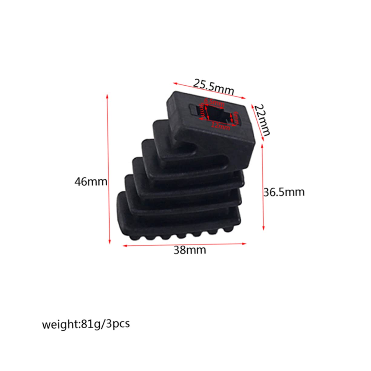 Metal Drum Support Brackets 3-Piece Drum Legs Replacement - Anti-Skid ...