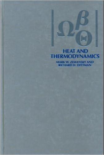 Heat and Thermodynamics: An Intermediate Textbook : Zemansky, M. W ...