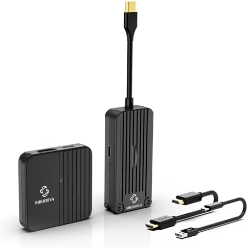 Amazon.com: Wireless Type-C Transmitter and Receiver,5GHz Signal 330FT ...