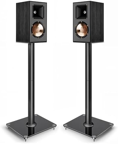 Amazon.com: PEGZONE Speaker Stands Pair for Surround Sound,55 LBS ...