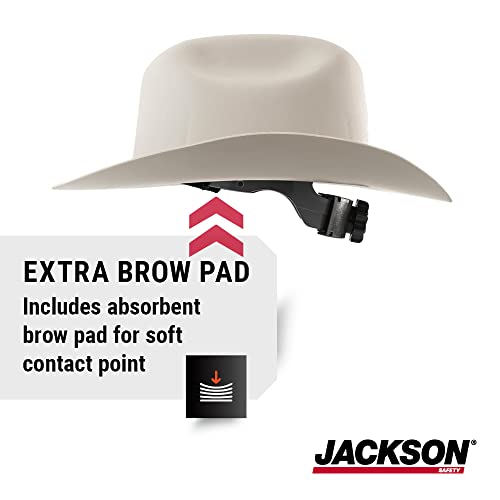 Snapklik.com : Jackson Safety Cowboy Hard Hat - 4 Point Ratchet ...