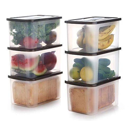 Buy B.E.Plastic Airtight Food Storage Container for Fridge with Lid for ...