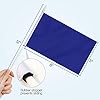 Amazon.com : Anley Blue Mini Flag 12 Pack - Hand Held Small Miniature ...