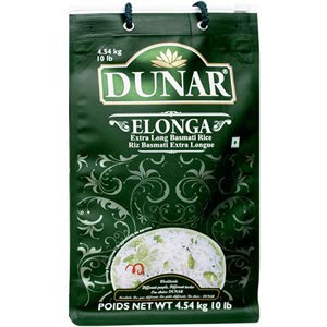 Amazon.com : Dunar Extra Long Basmati Rice 10 lb (pack of 4) : Grocery ...