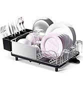 Amazon.com - Urackify Dish Drying Rack, Expandable Stainless Steel Dish ...