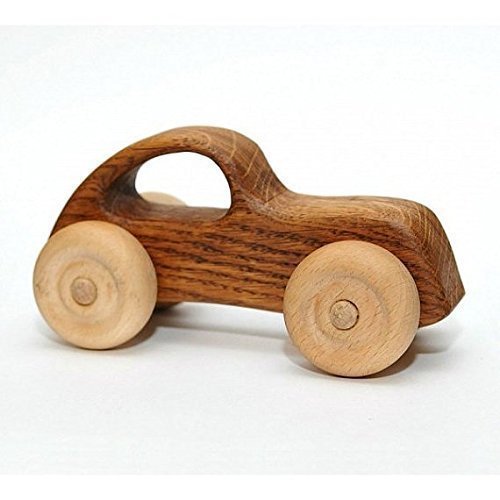 Amazon.com: Organic Wooden Toy Car Wooden Toy for Babies Toddlers and ...