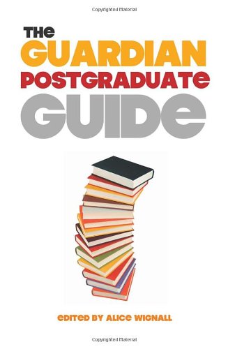 Amazon | The Guardian Postgraduate Guide | Wignall, Alice | Distance ...
