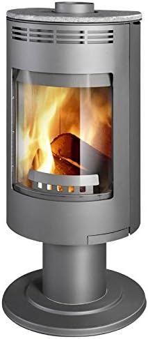 Thorma Andorra 7 kW Exclusive Grey Wood Burning Stove : Amazon.co.uk ...