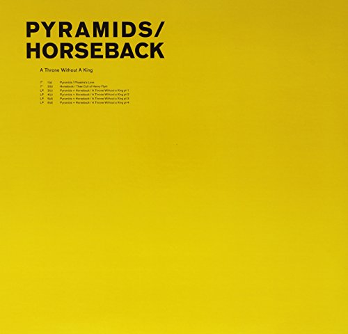 PYRAMIDS / HORSEBACK - A Throne Without A King - Vinyl Release | Vinyl ...