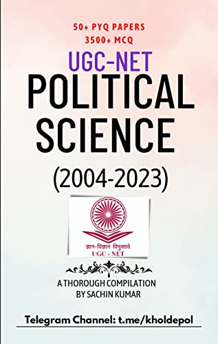 UGC NET Political Science Previous Years Question Papers (2004-2022): 50+ PYQ Papers and 35000 ...