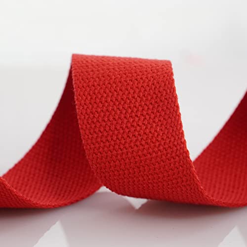 Trimz Heavy Duty Cotton Webbing, Red, 25mm x 5m – BigaMart