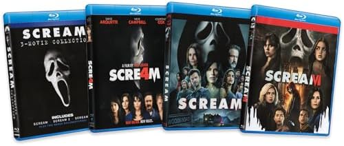 Amazon.com: Scream 1-6 Complete Bluray Hexology Collection: Bonus ...