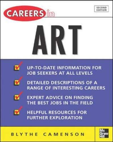 Careers in Art (Careers in… Series): Camenson, Blythe: 9780071467728 ...